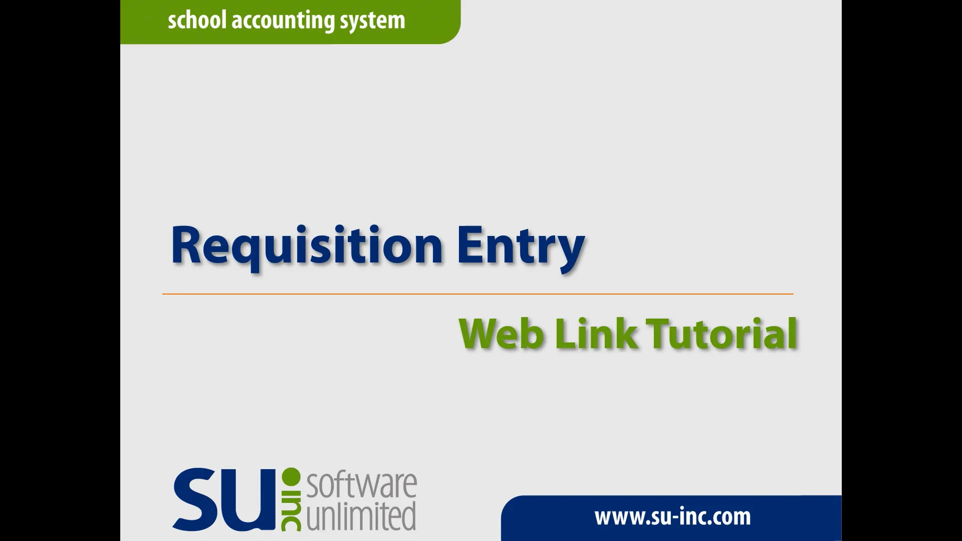 Training Tutorials - WL - Requisition Entry on Vimeo