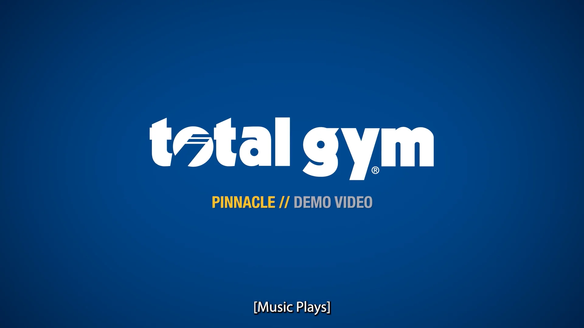 Total Gym Pinnacle Demo