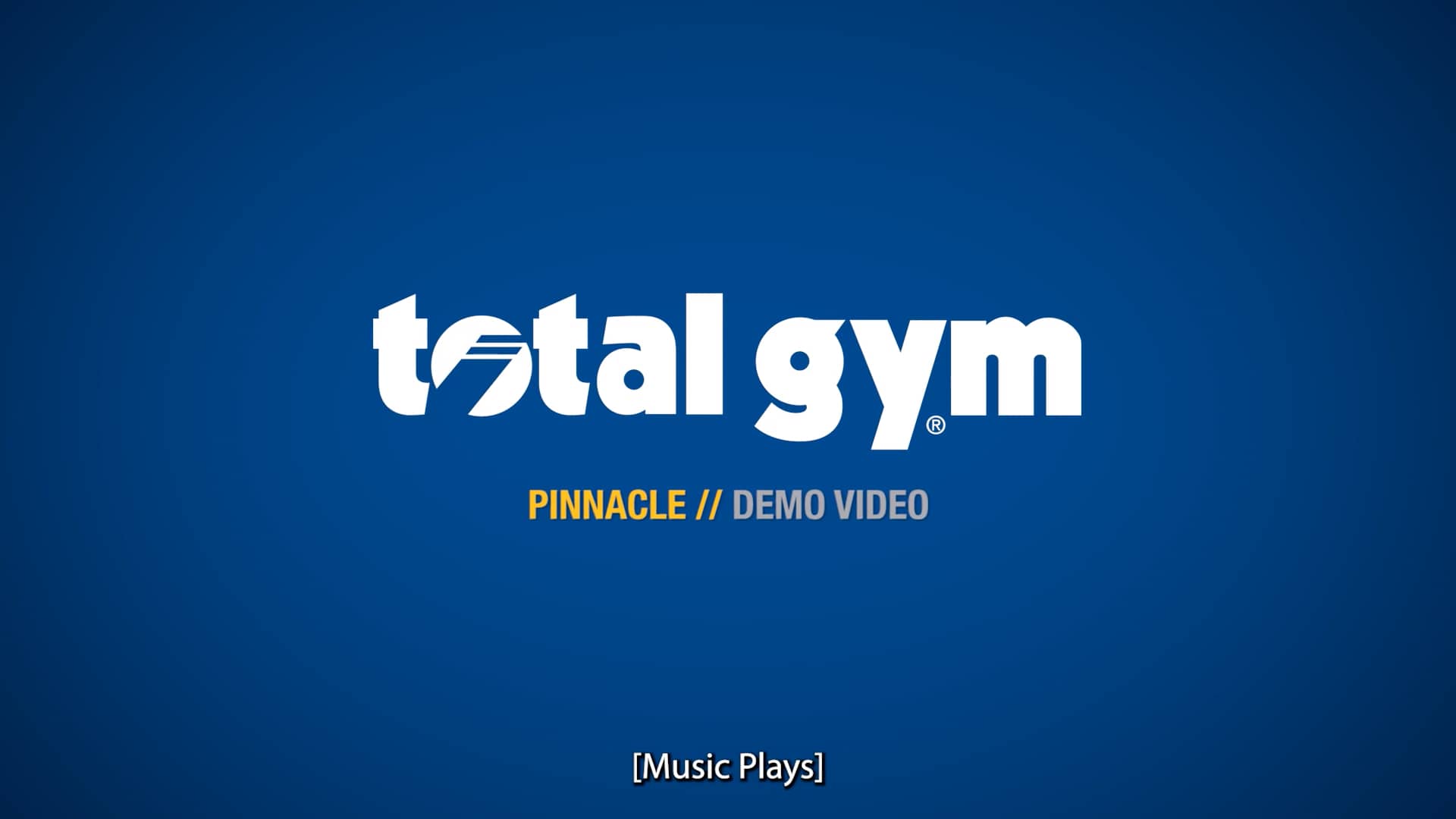 Total Gym Pinnacle Demo on Vimeo