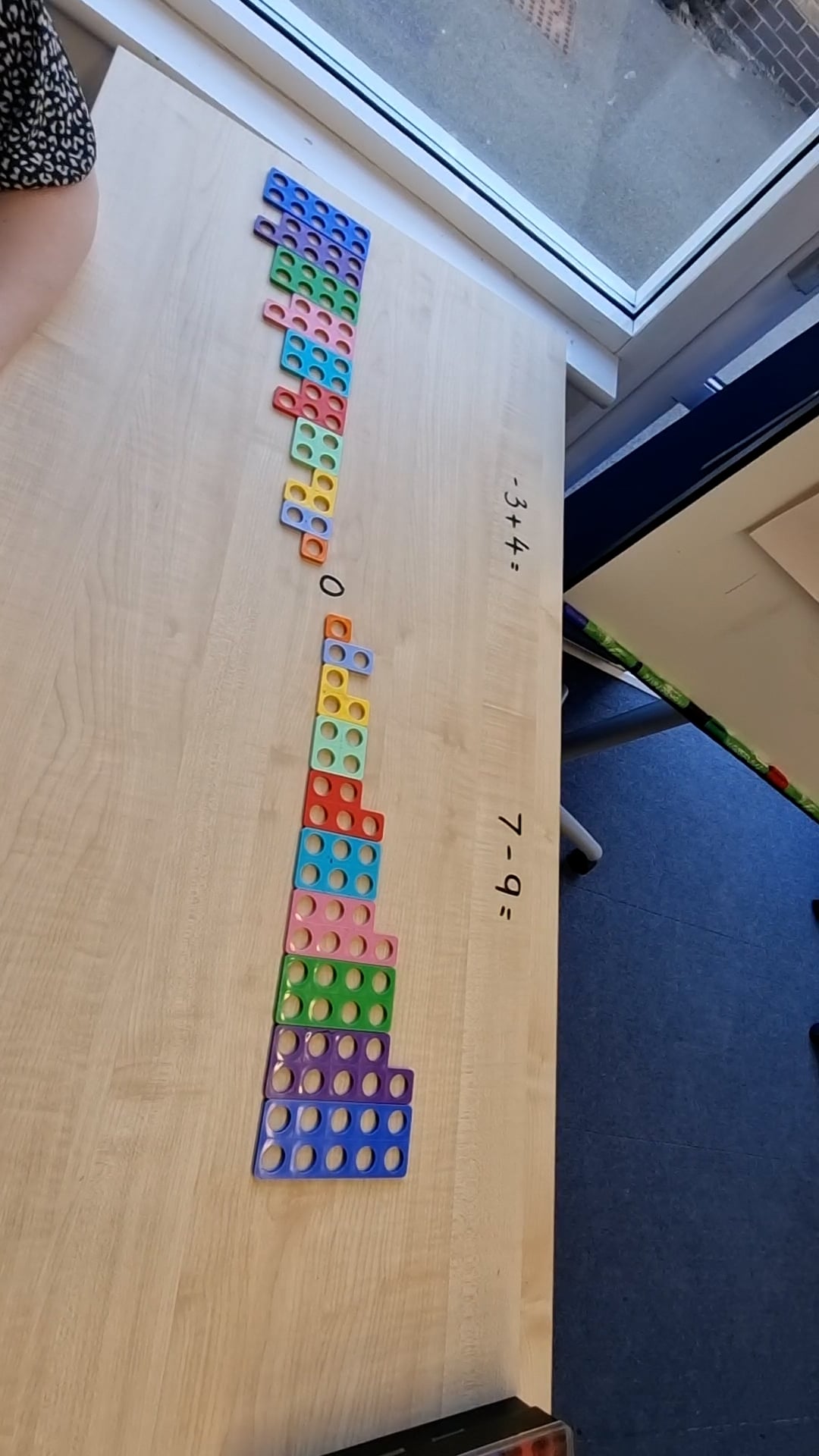 OJS Negative numbers with numicon on Vimeo