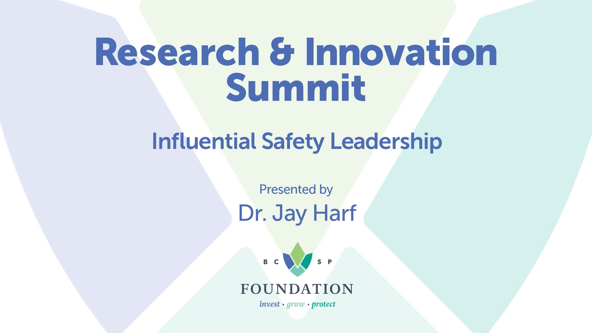 Dr. Jay R. Harf, VP - EHS&S, L'Oreal Operations Americas: "Influential ...