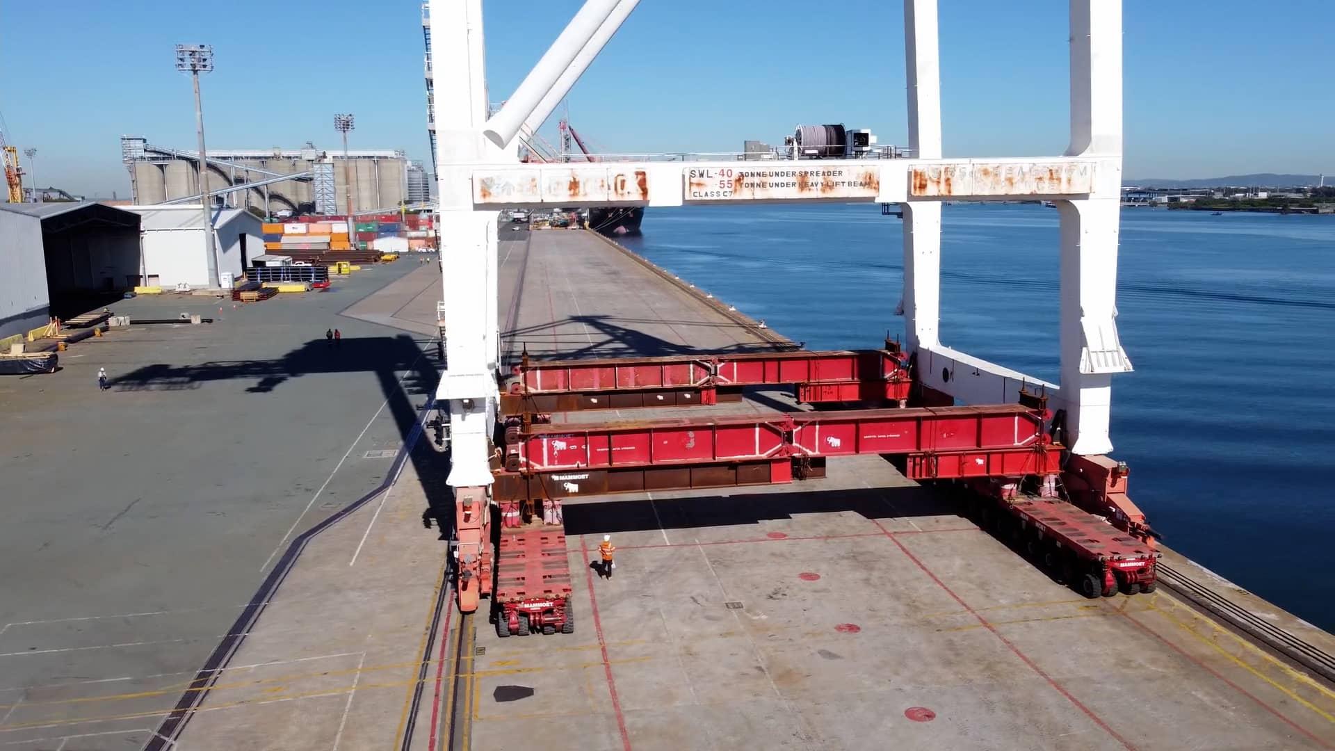 AAT STS Crane relocation - Fisherman Island on Vimeo