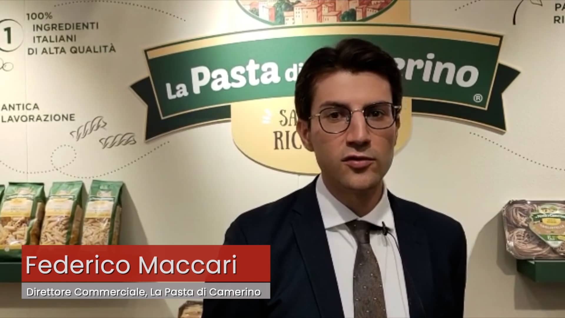 Federico Maccari - Direttore Commerciale, La Pasta di Camerino on Vimeo