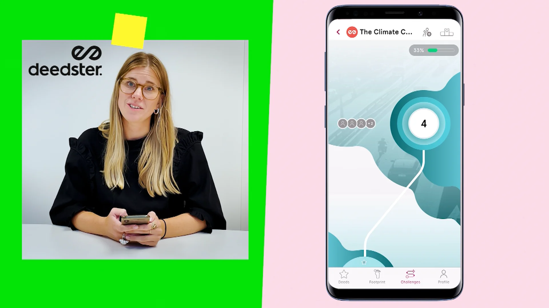 Deedster app demo - features on Vimeo