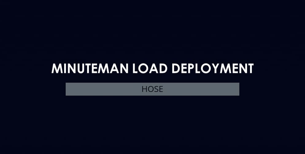 Firefighter I Hose - 12 - Minuteman Load Deployment on Vimeo