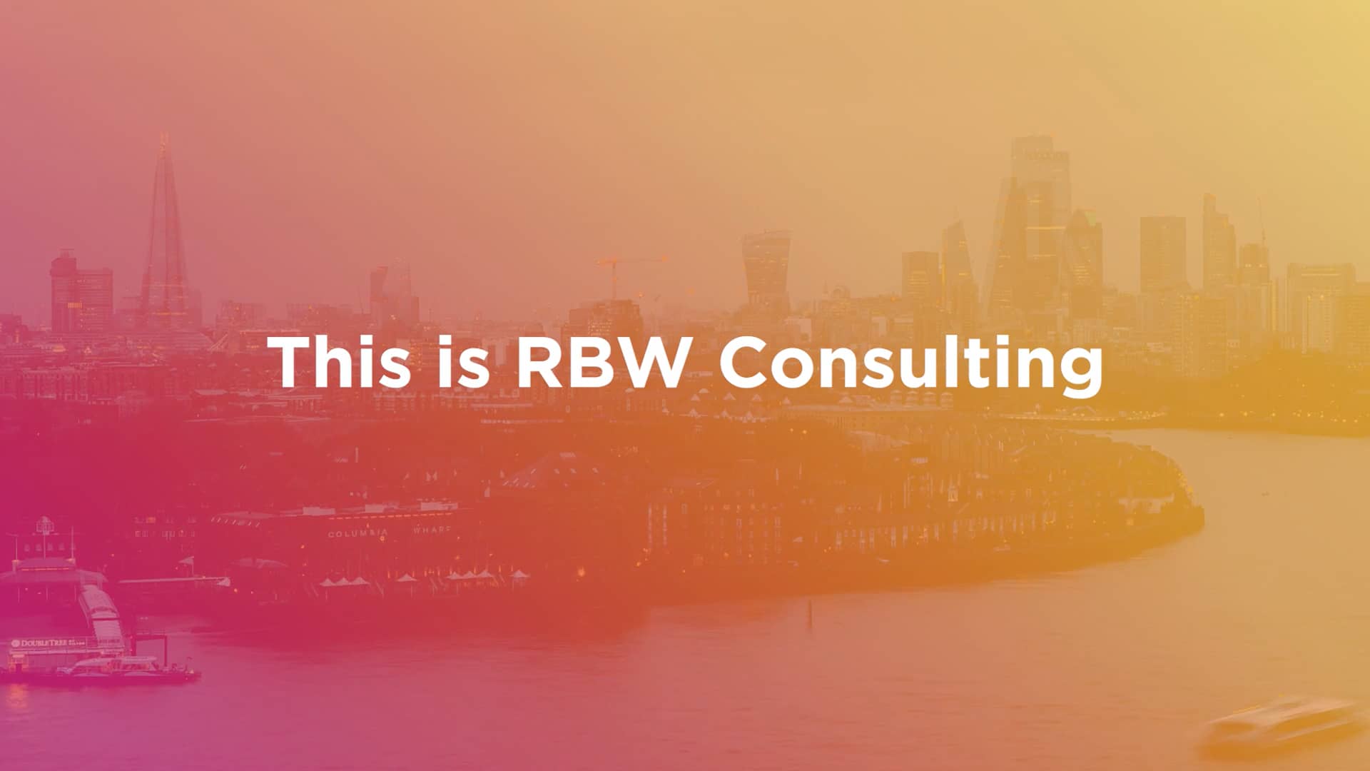 RBW Consulting on Vimeo