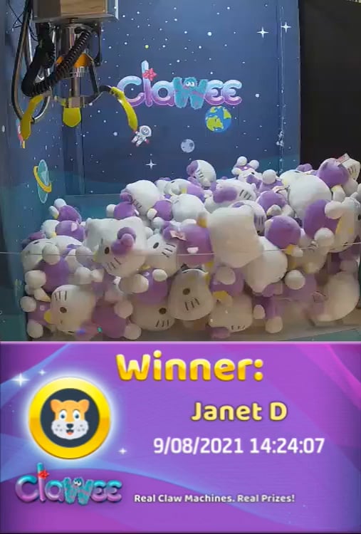 I played Clawee and won a real prize! Check it out! ---> on Vimeo