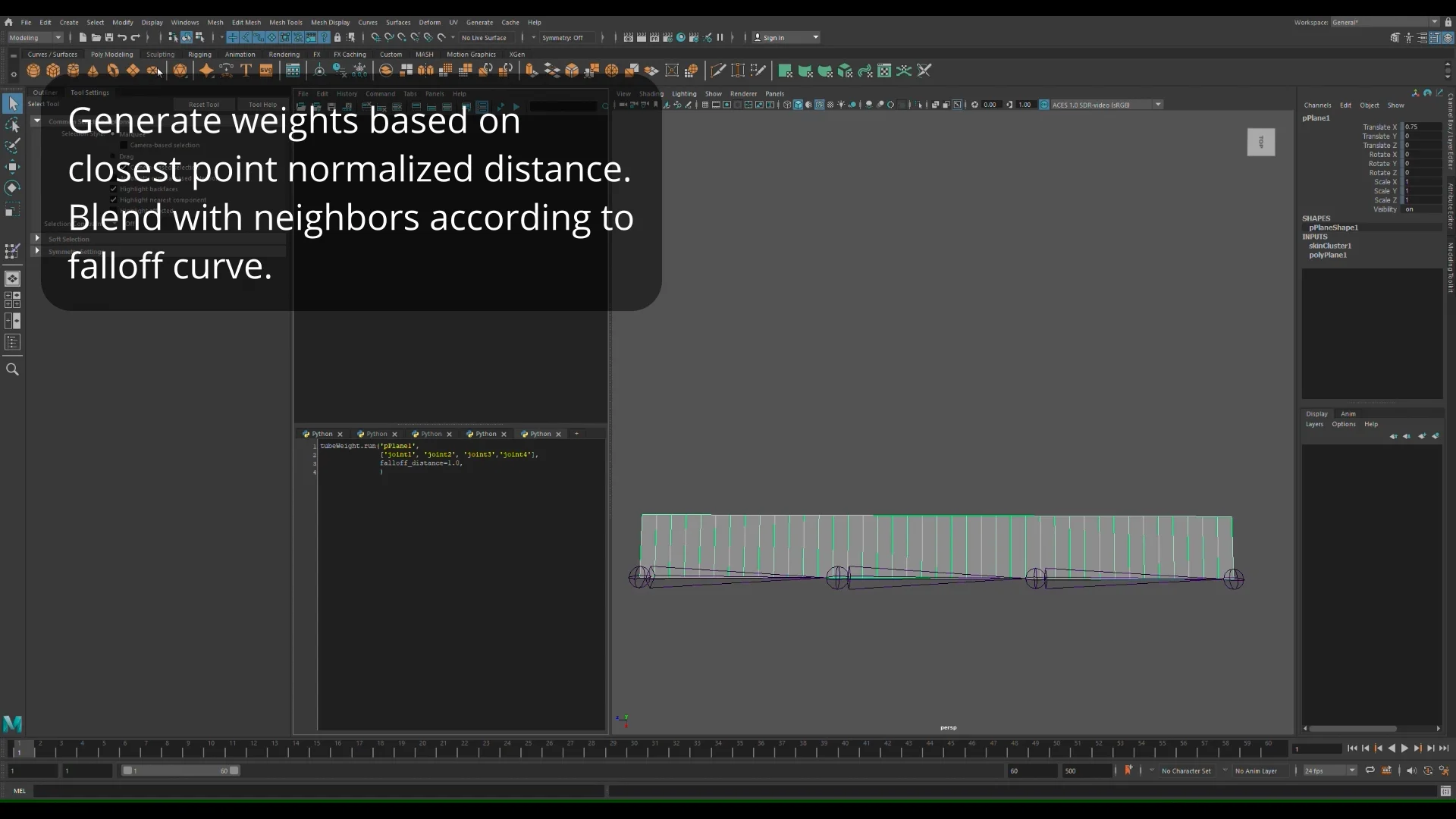 Chain Weighting Tool