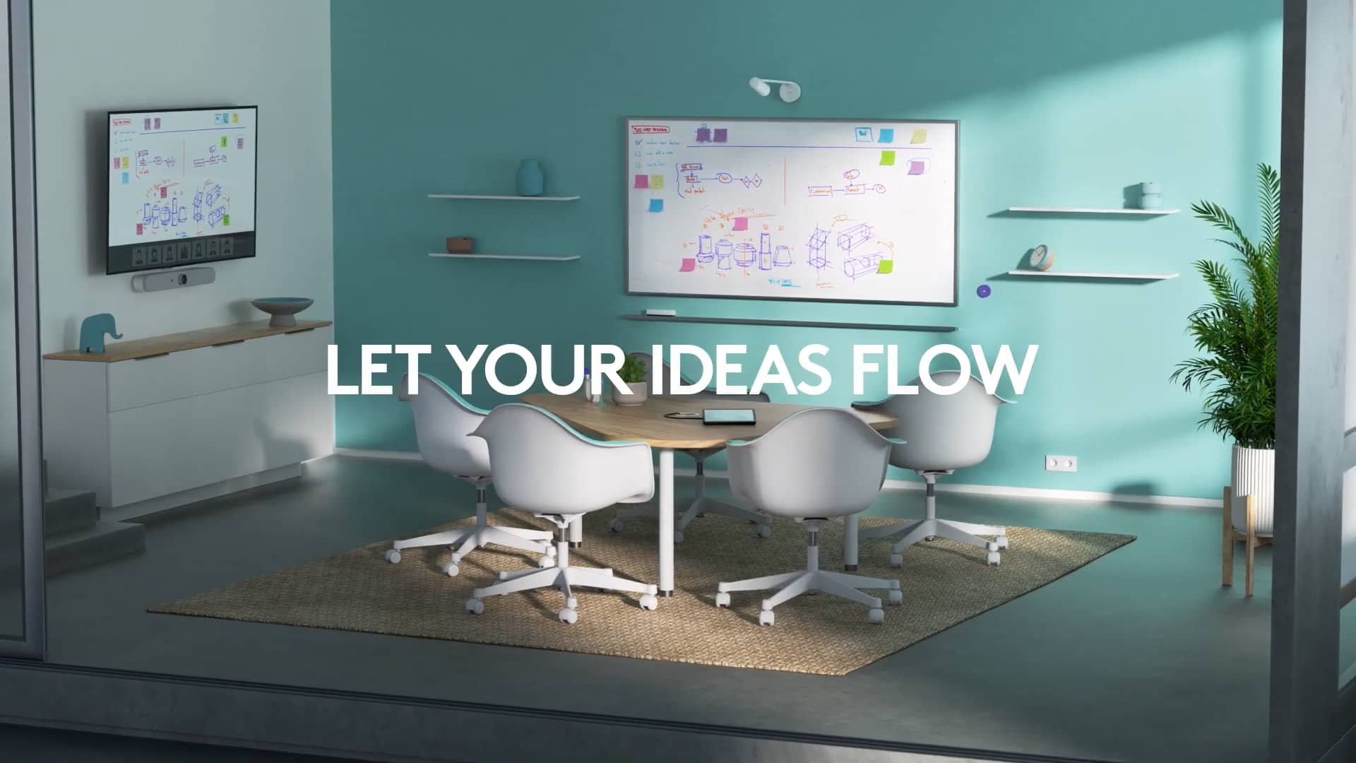 Logitech Scribe- AI-Powered Whiteboard Camera for the Modern Workplace ...