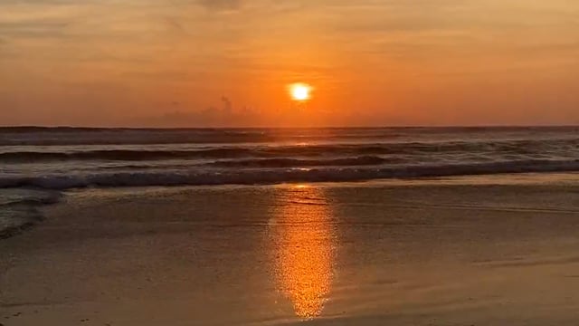 Sunset Sea Sand - Free video on Pixabay