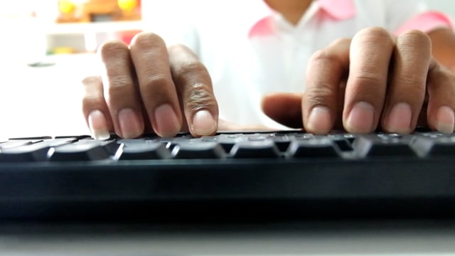 Keyboard, Tying, Learning. Free Stock Video - Pixabay