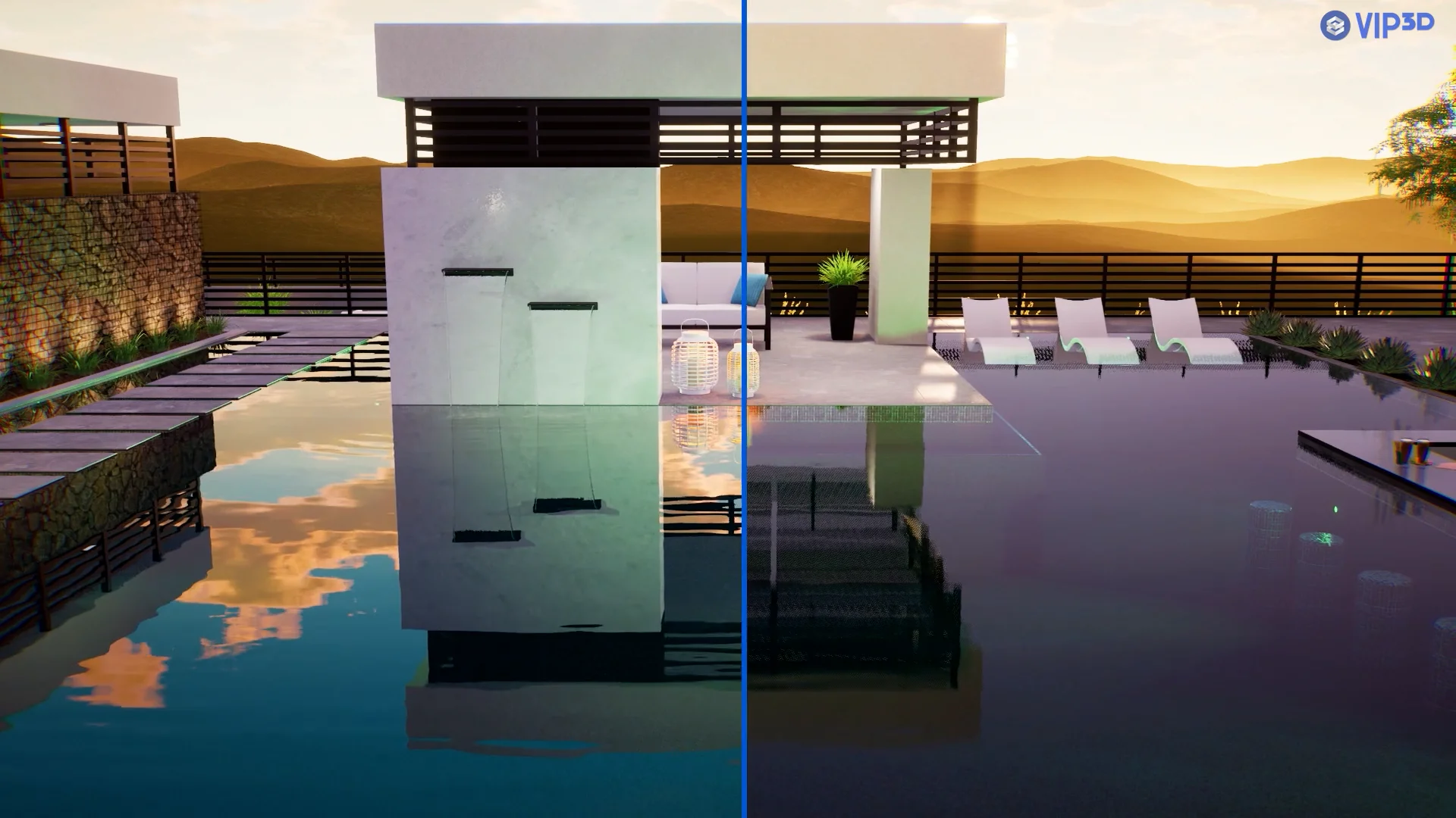 Real-Time RTX Ray Tracing Comparison - Vip3D: Outdoor Living Design ...