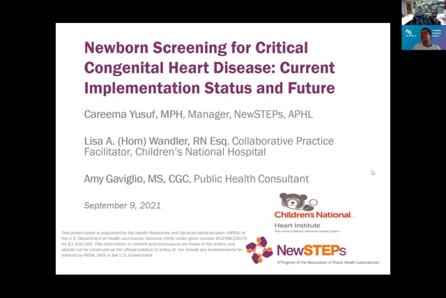 NewSTEPs - Critical Congenital Heart Disease Technical Assistance ...