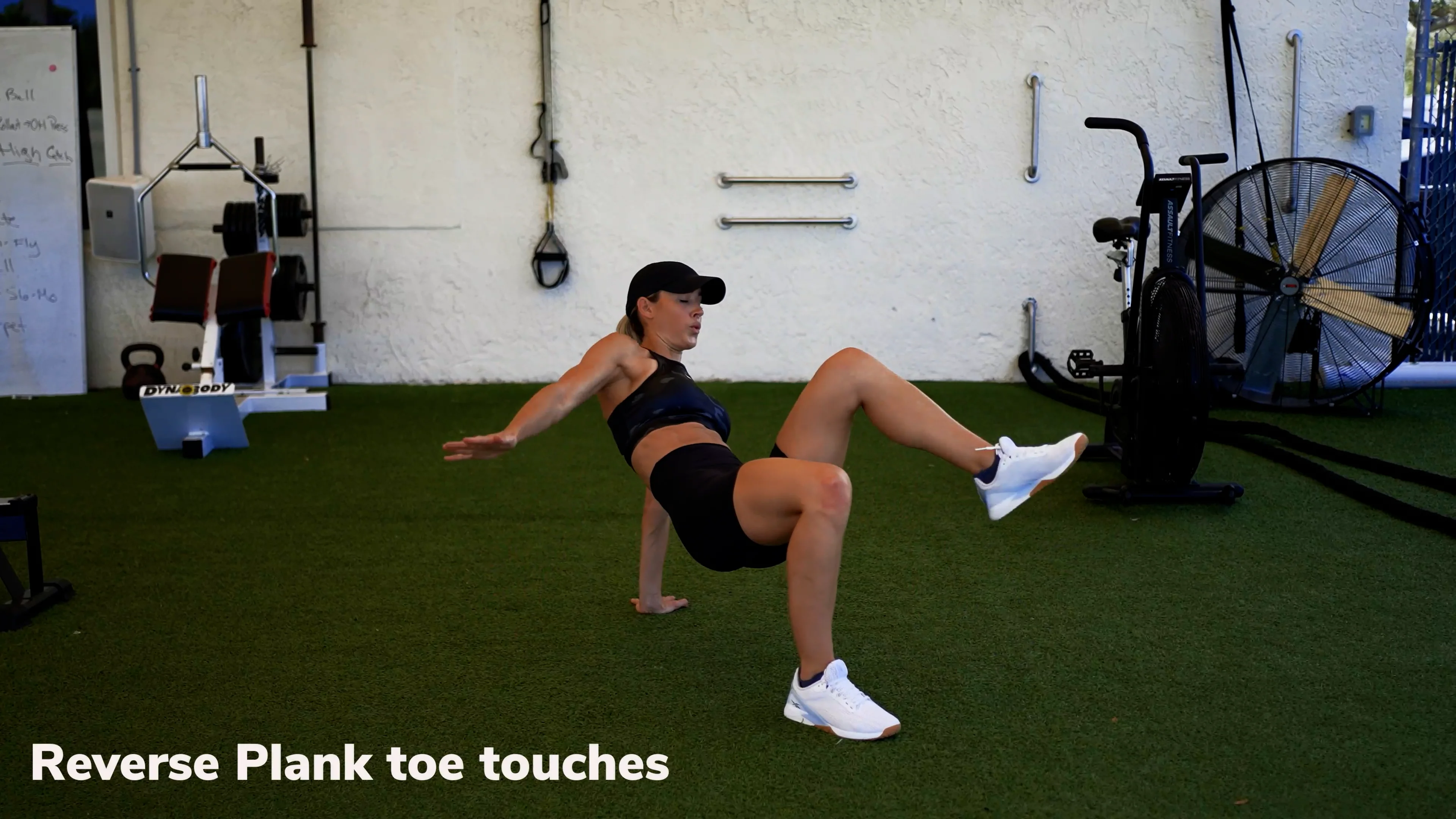 reverse plank toe touches on Vimeo