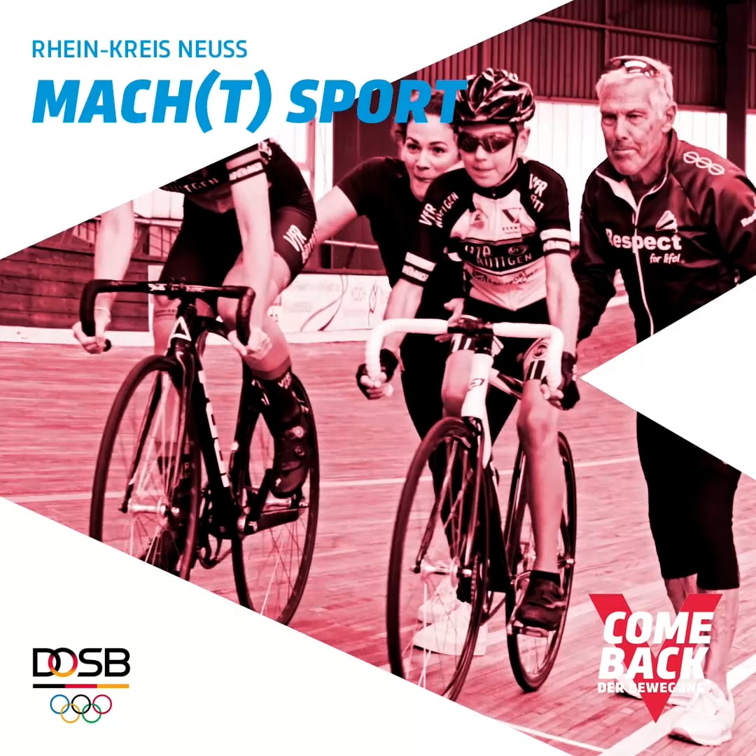 Udo Hempel, ehem. Radrennfahrer und Olympiasieger zur Sportkampagne Rhein-Kreis Neuss „COME BACK ...