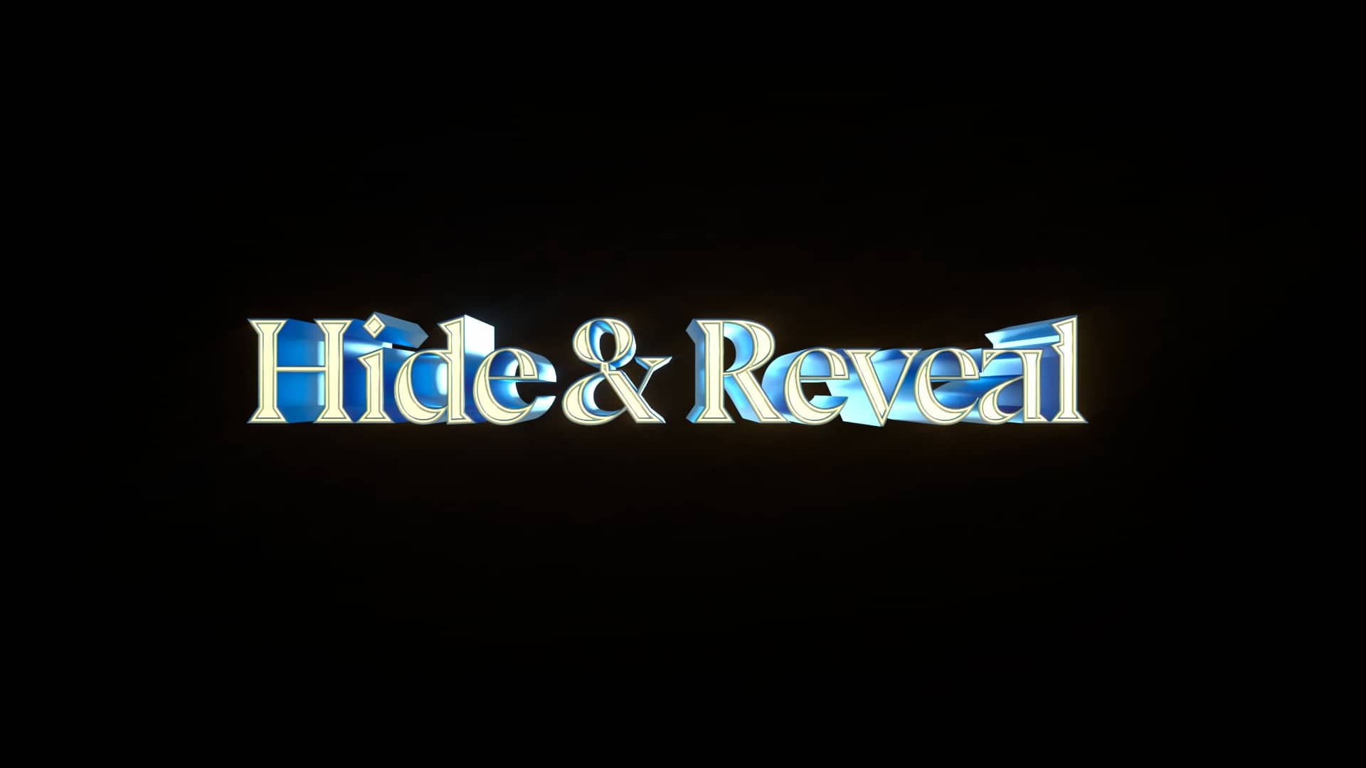 Hide & Reveal - A workshop with Ines Alpha and Aaron Jablonski on Vimeo