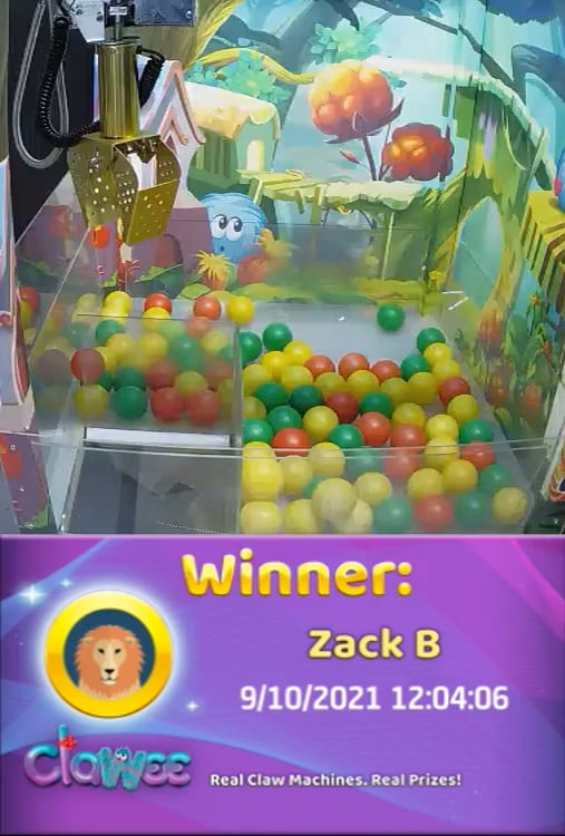 I played Clawee and won a real prize! Check it out! --->