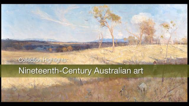 24 61325 - Arthur Streeton 'Golden summer, Eaglemont' 1889 on Vimeo