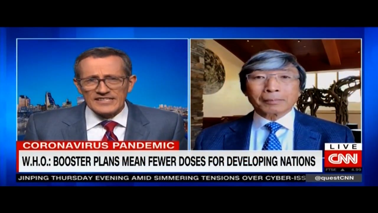 CNN - Booster Plans Mean Fewer Doses for Developing Nations on Vimeo