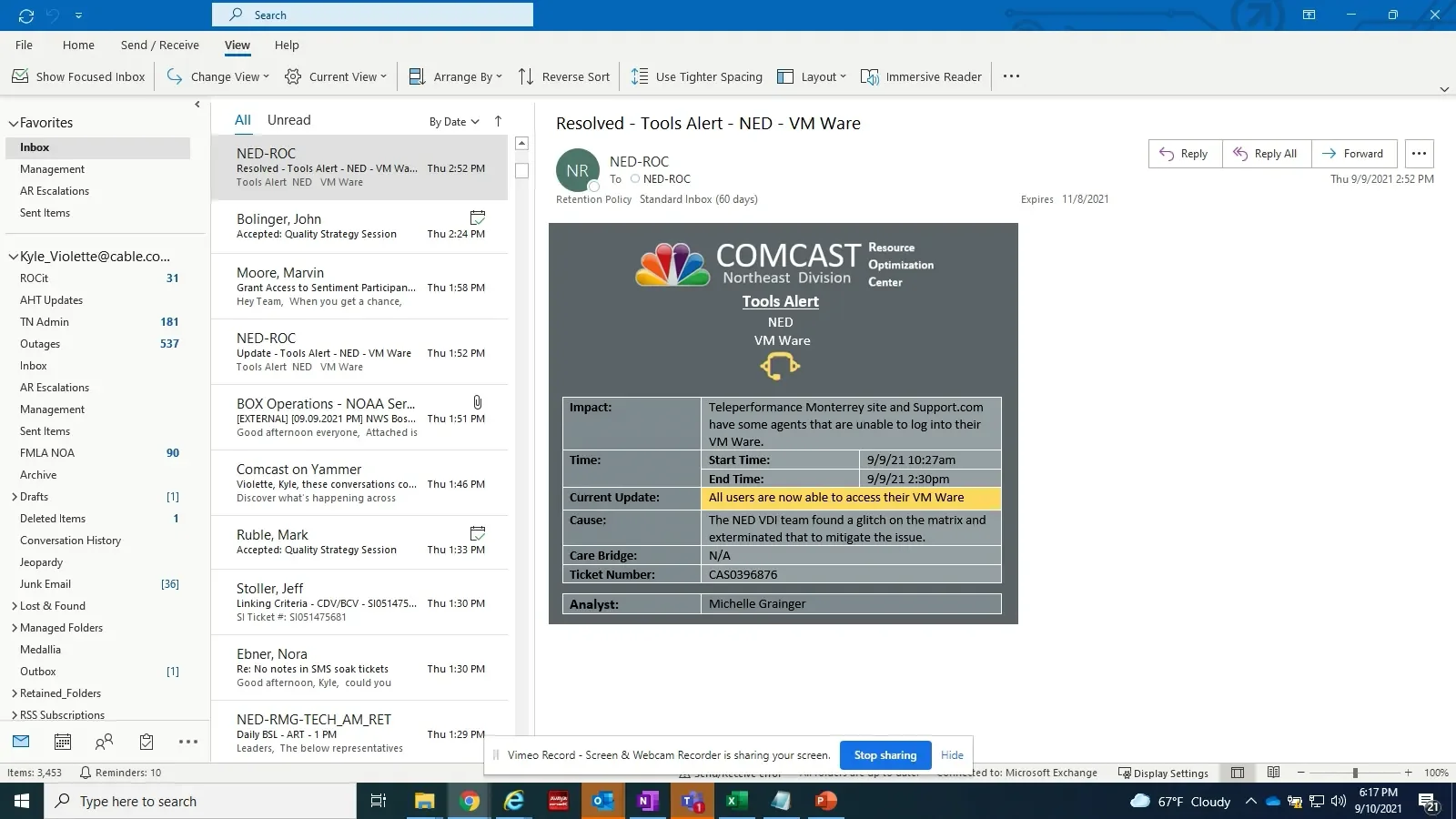 Part 3 - Formatting Inbox & Color Coding on Vimeo