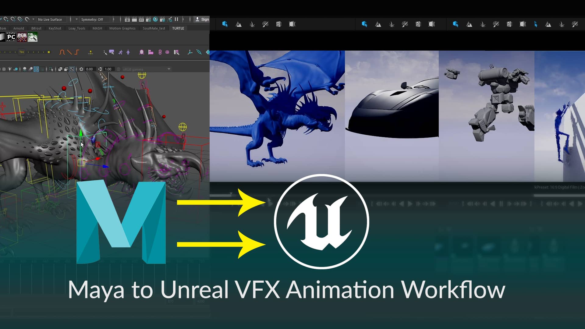 Maya to Unreal VFX Animation workflow on Vimeo