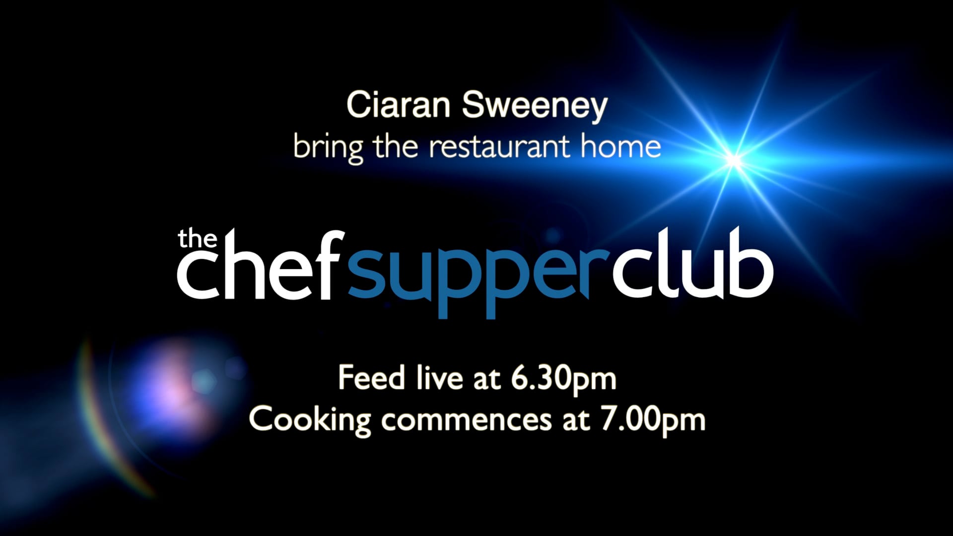 The Chef Supper Club Ciaran Sweeney on Vimeo