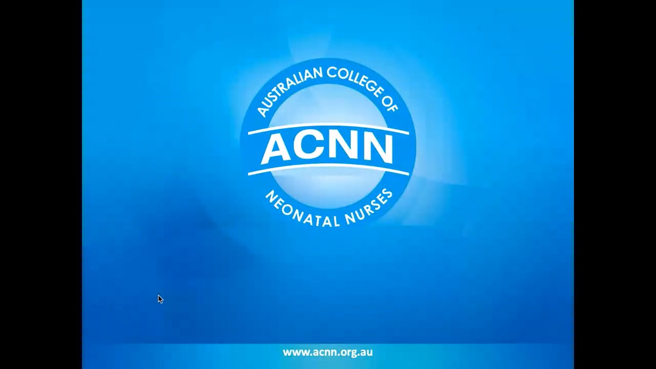 ACNN - Neurodevelopmental care stream - Recording on Vimeo