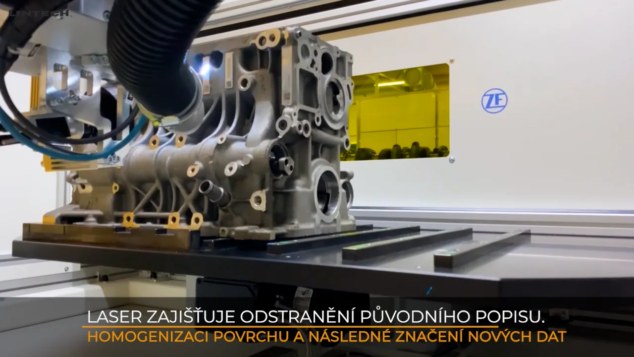 Lintech - Automatic laser cell for marking of parts on Vimeo