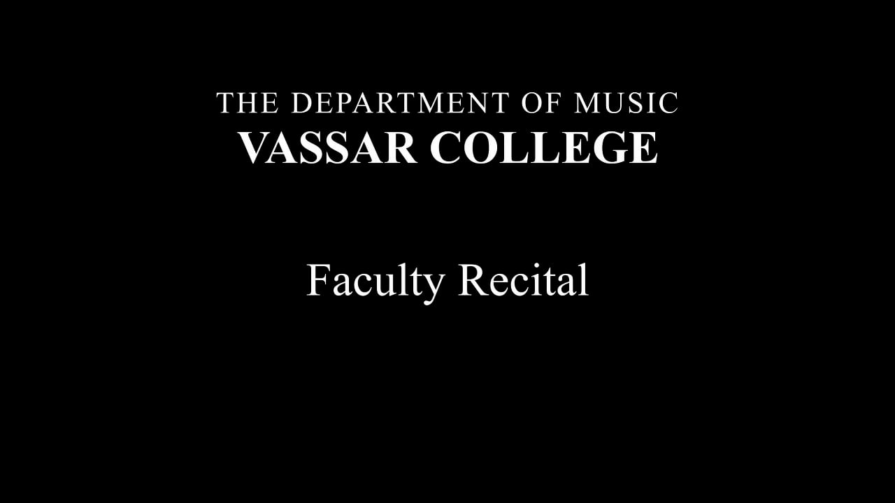 Faculty Recital: Music for Flute and Piano featuring Susan Rotholz and ...