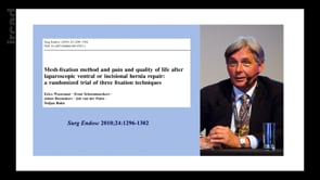 Laparoscopic intraperitoneal ventral hernia repair - Intraperitoneal ...