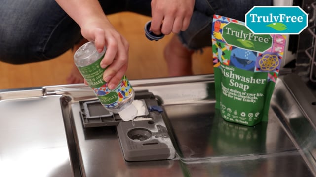 Dishwasher Booster & Rinse Aid (12 oz refill) | Truly Free