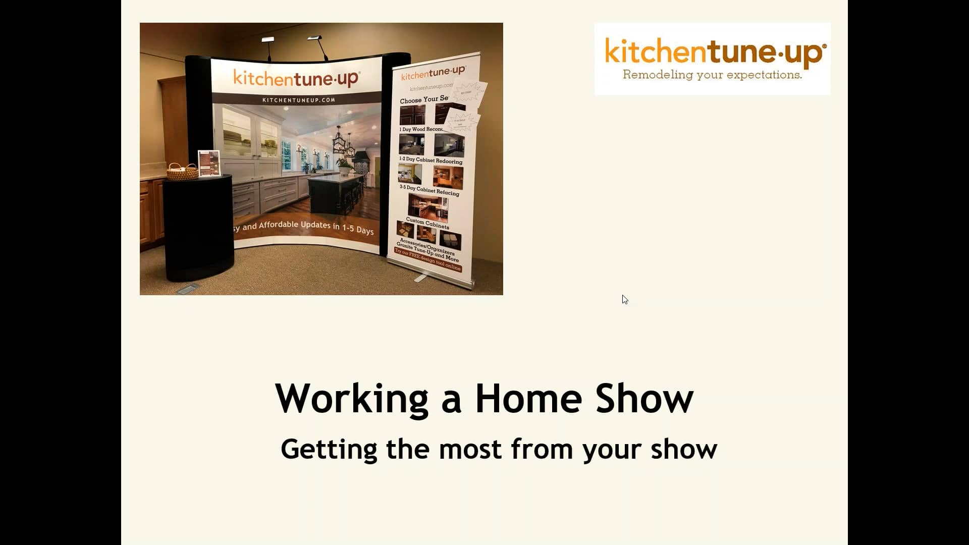2018-09-06 1330 Working your Home Show Booth effectively on Vimeo