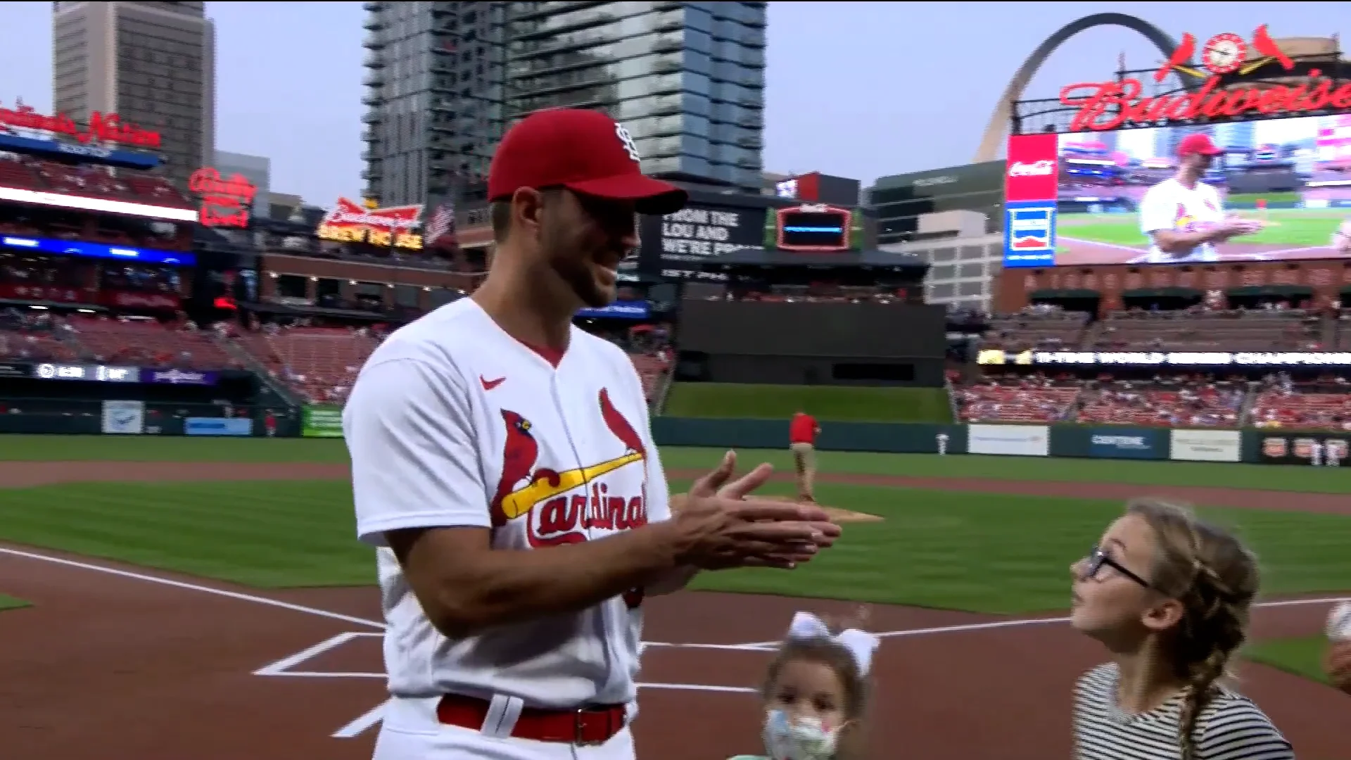 St. Louis Cardinals Honor Adam and Jenny Wainwright | Water Mission on ...