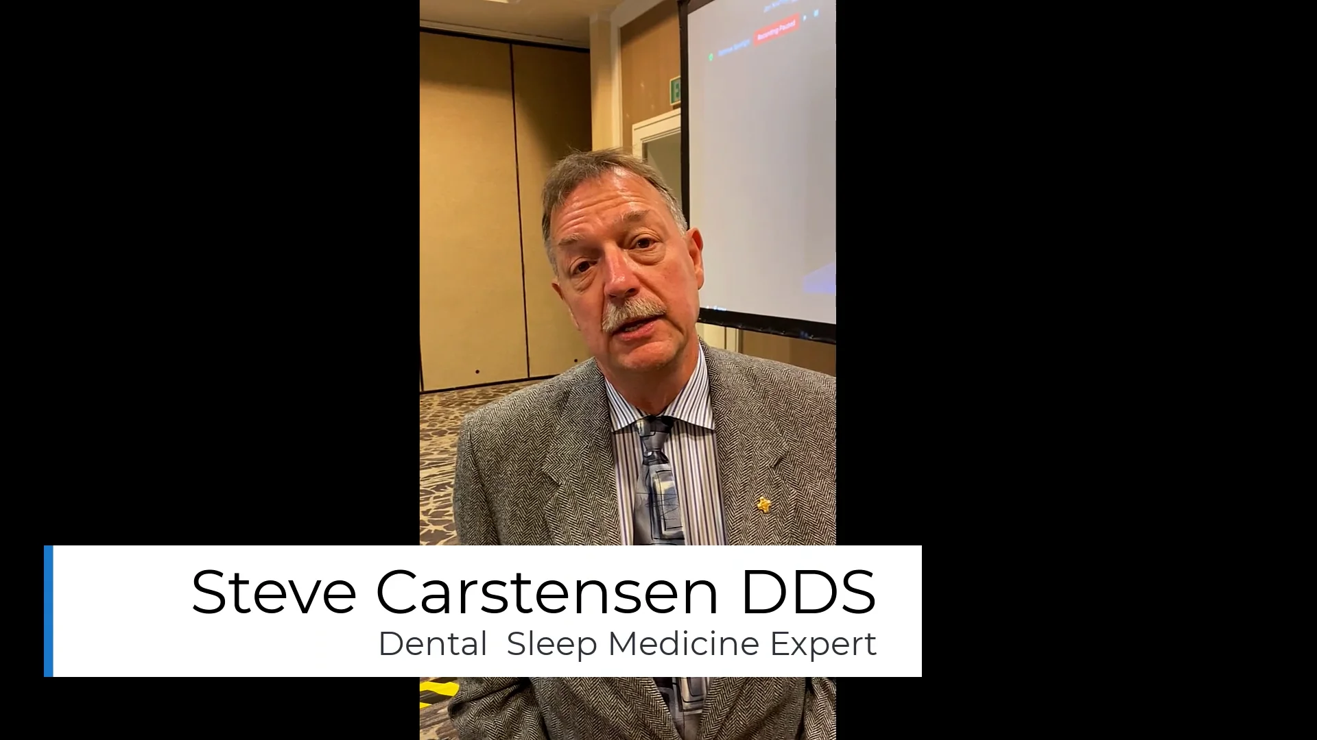 Dr. Steve Carstensen on QuickSplint at Nierman Dental Sleep Course on Vimeo