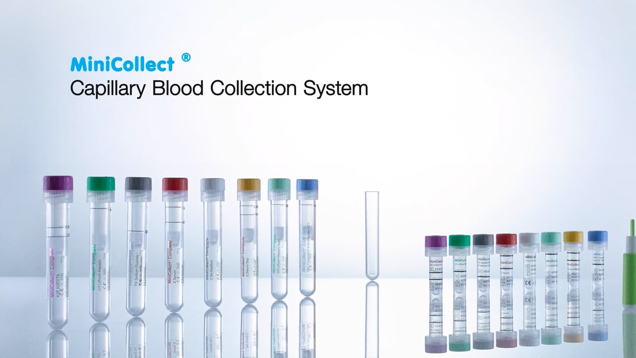 MiniCollect® Capillary Blood Collection System on Vimeo