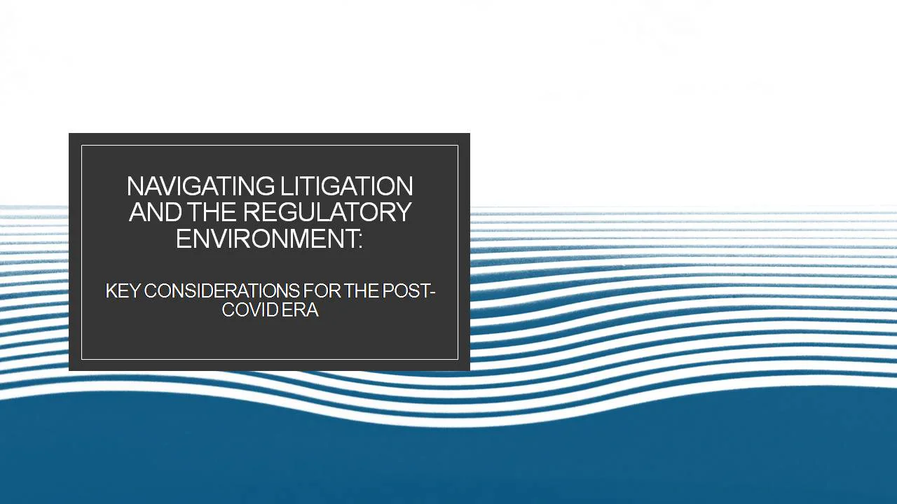 marcus evans Legal & Compliance Insights - Navigating Litigation and ...