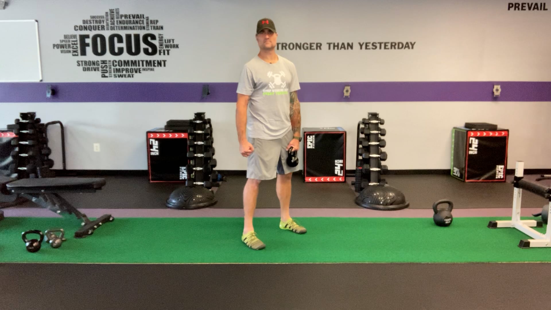 SA Hanging Squat w/ KB or DB on Vimeo