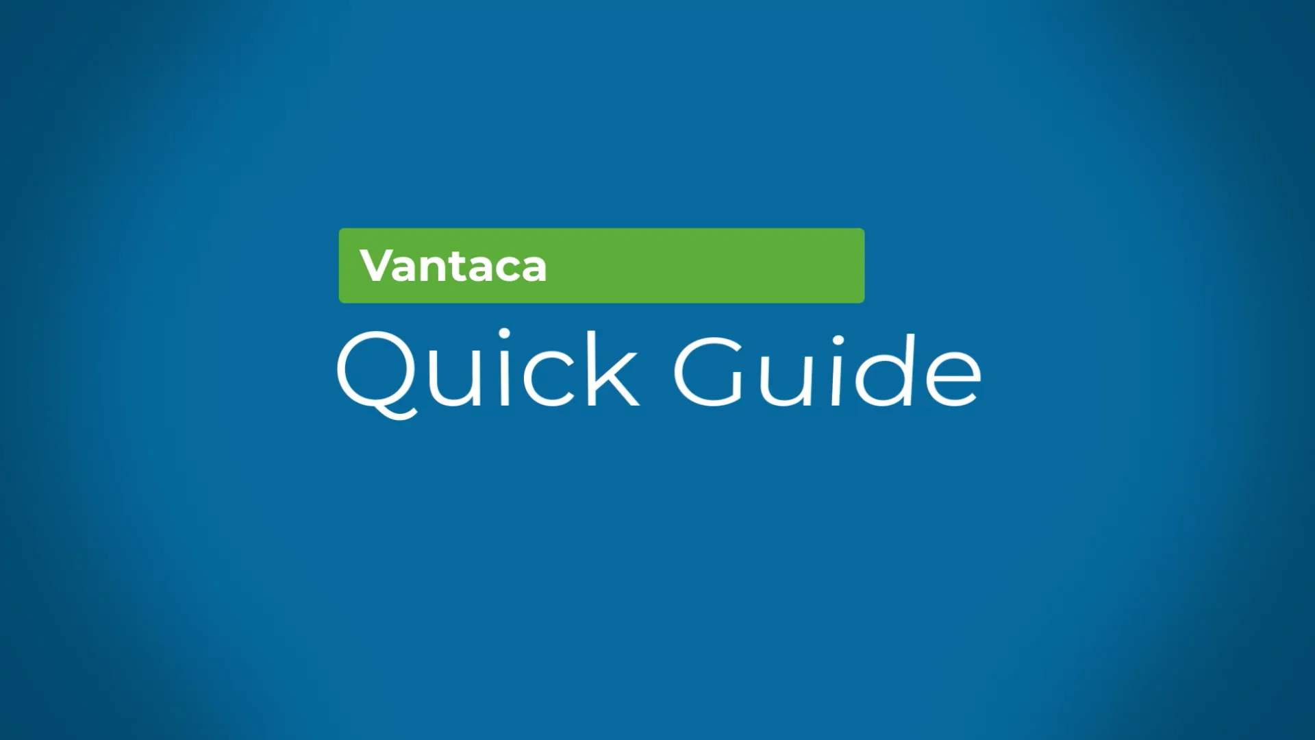 *Vantaca: Modern Portal. View Documents