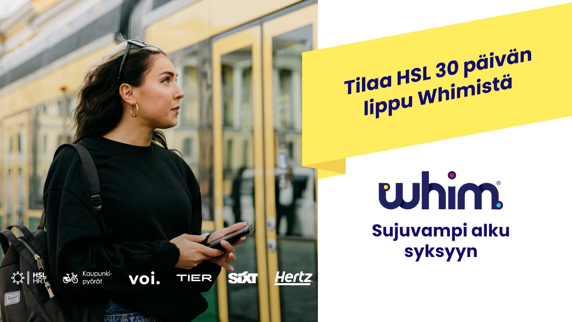 Whim HSL 30 day travel credit campaign FI on Vimeo