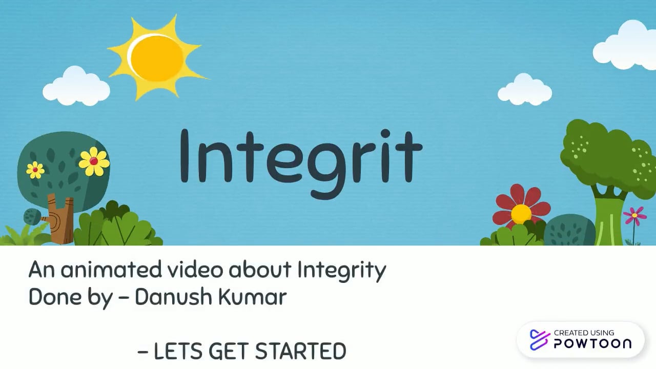 Integrity Animated Video on Vimeo