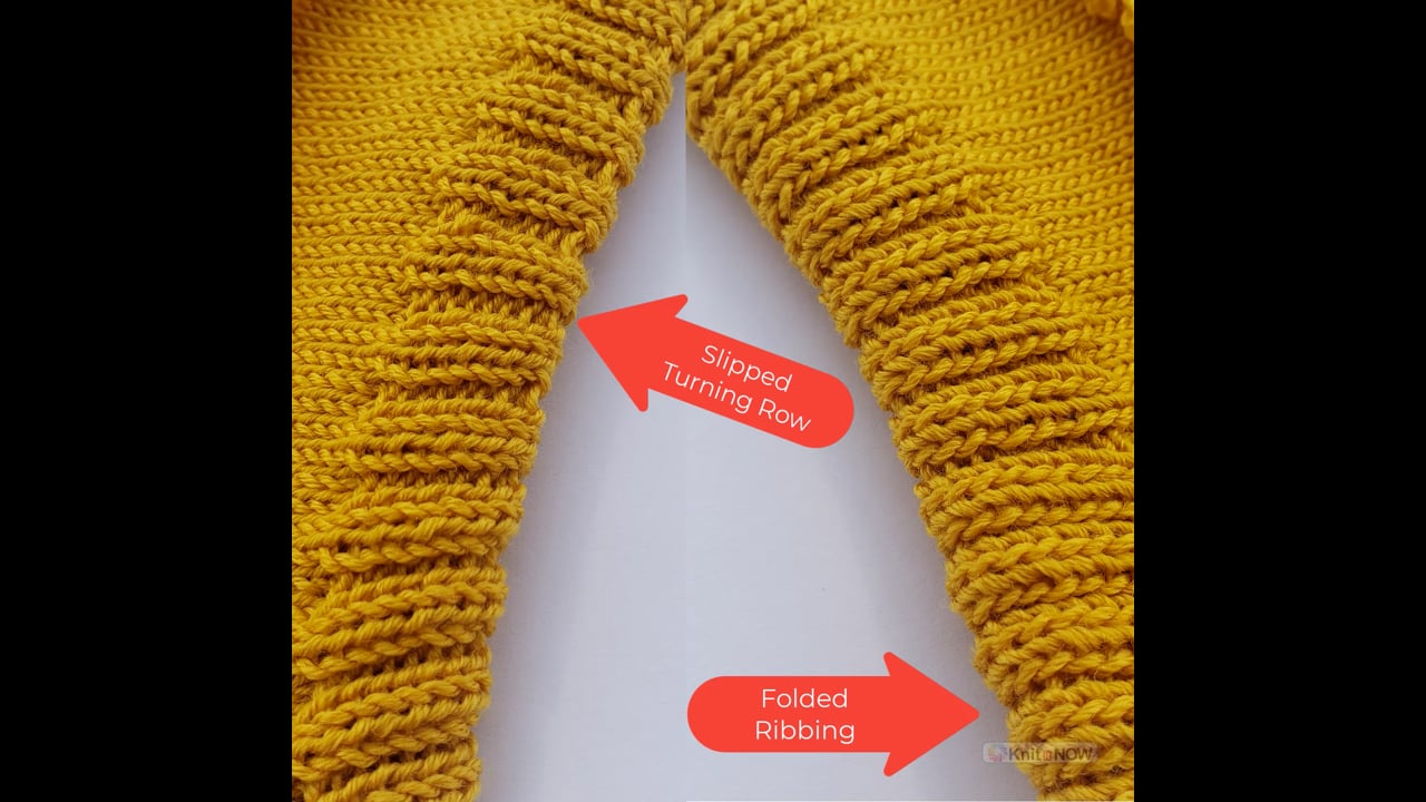 Ribbed Turning Row | Machine Knitting Tutorial