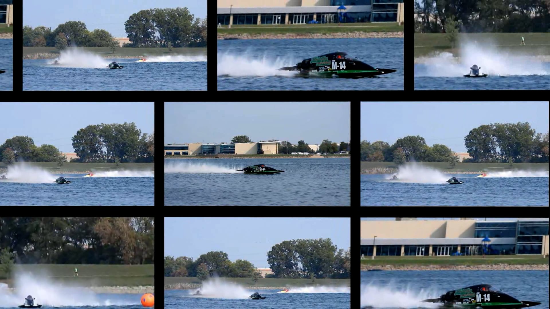 US Title Series - Hydro Action as Eric Vanover takes the checkered flag ...