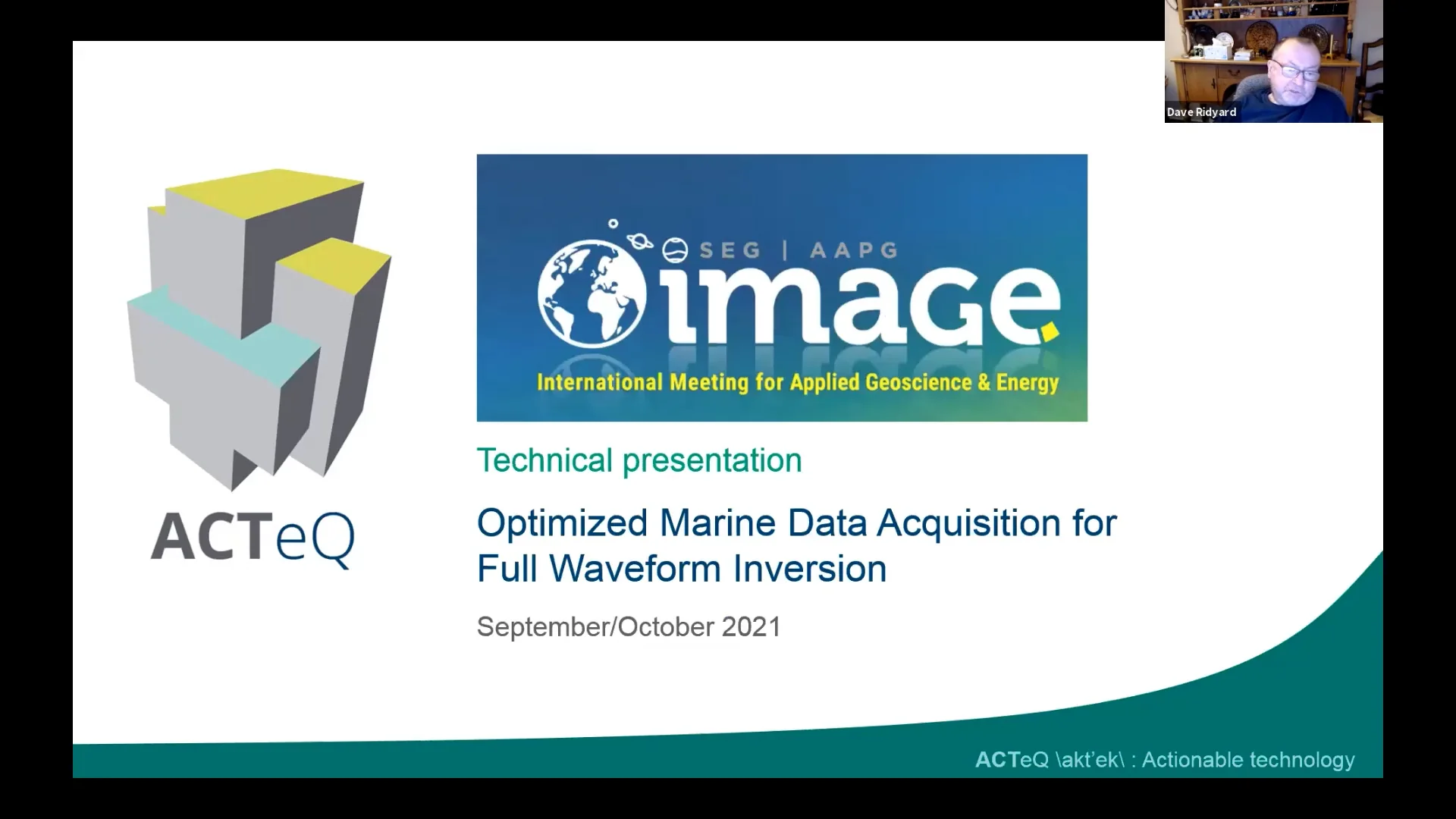 ACTeQ Acquisition for FWI Dave Ridyard on Vimeo