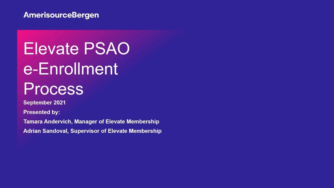 Elevate Provider Network e-Enrollment Process