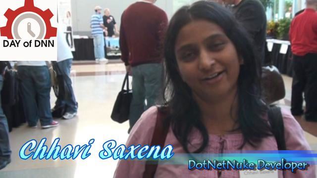 Day of DotNetNuke 2010 Chicago - Interview: Chhavi Saxena on Vimeo