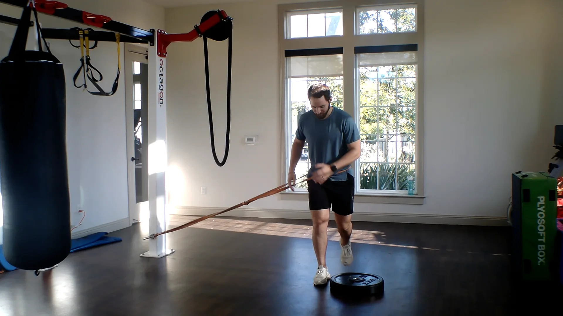 Lateral Band Resisted Lateral Hops