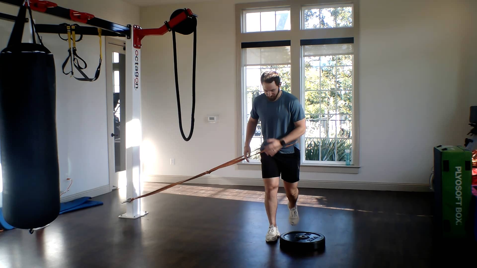 Lateral Band Resisted Lateral Hops on Vimeo