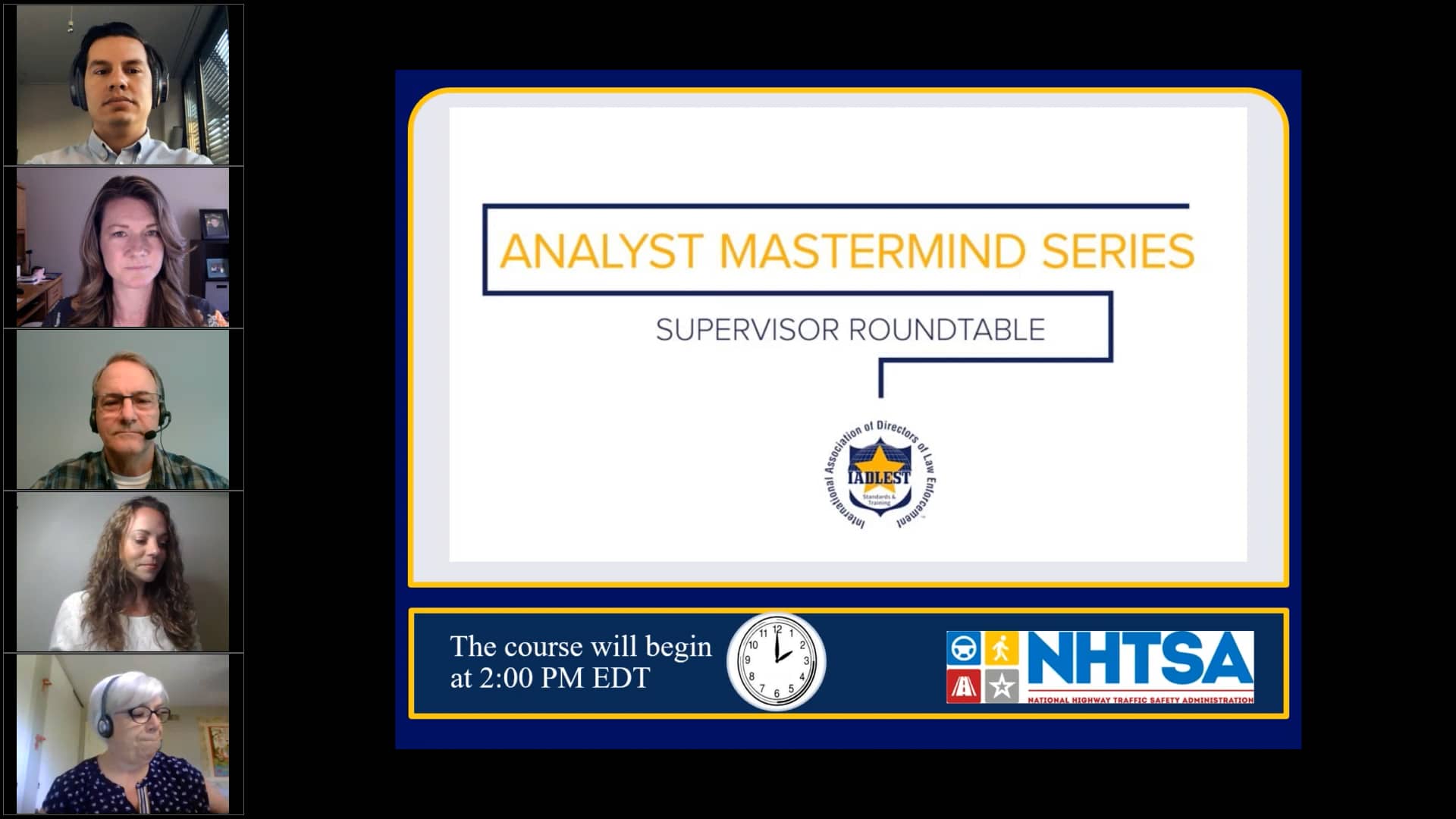 Analyst Mastermind Series Part 5_ Supervisor Round Table on Vimeo