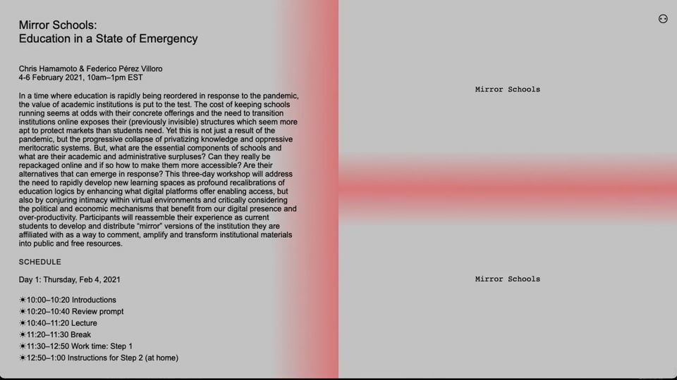 Mirror Schools | HOVERSTAT.ES