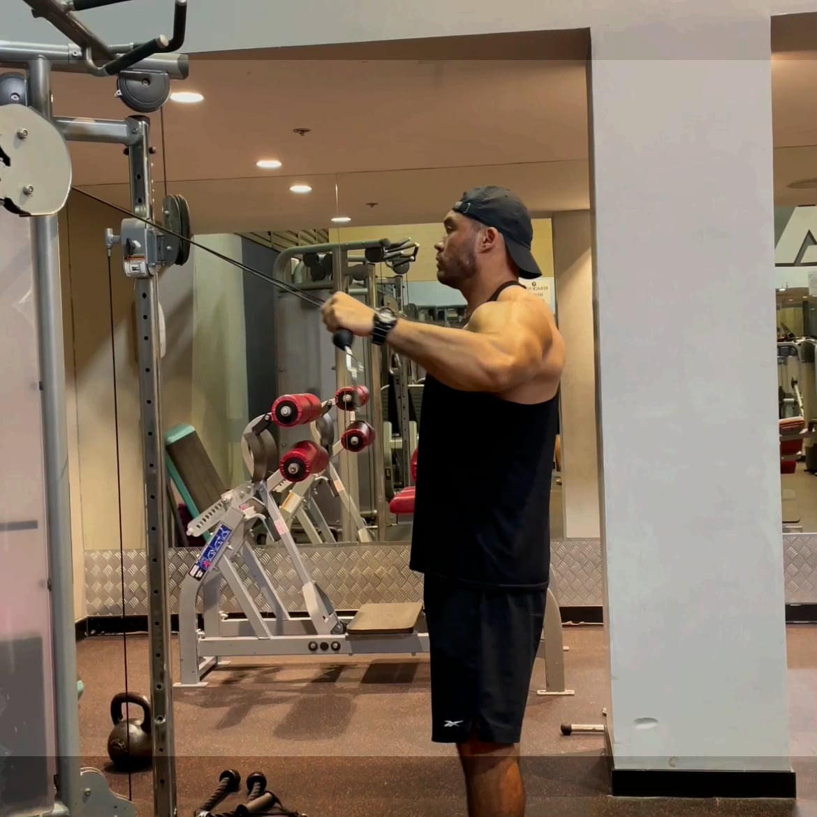 Double arm cable rear delts flye.mov on Vimeo